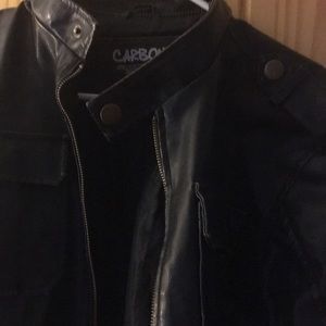 Carbon | Jackets & Coats | Leather Jacket | Poshmark